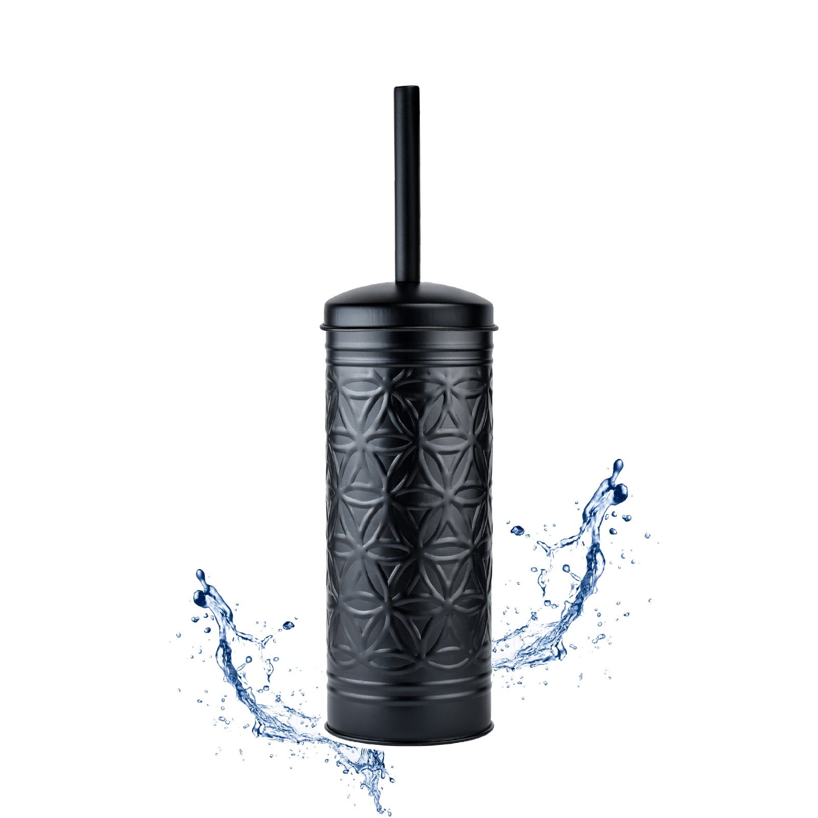 Jamie Line Black Toilet Brush with Holder – Autumn Alley