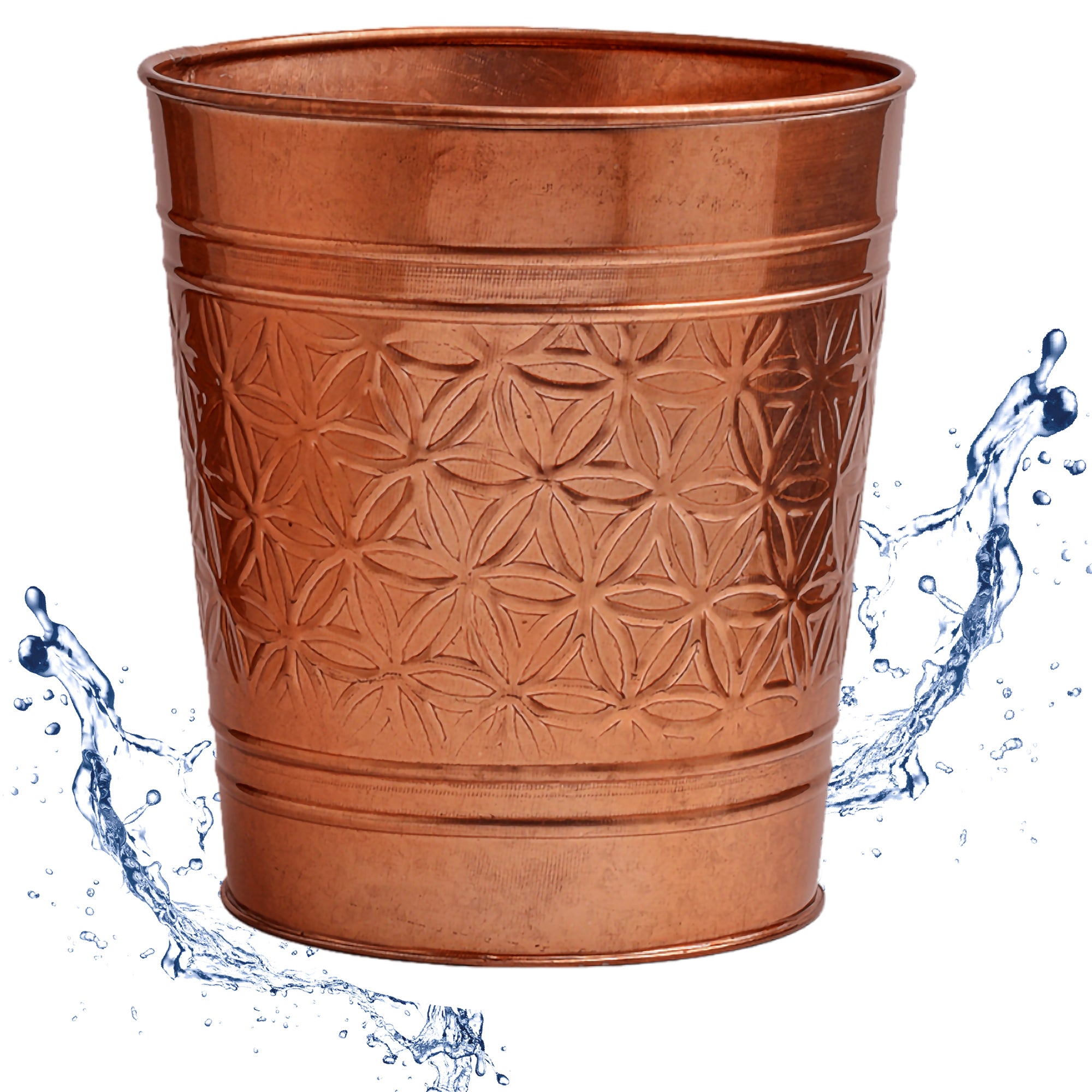 Jamie Line Copper Trash Can – Autumn Alley