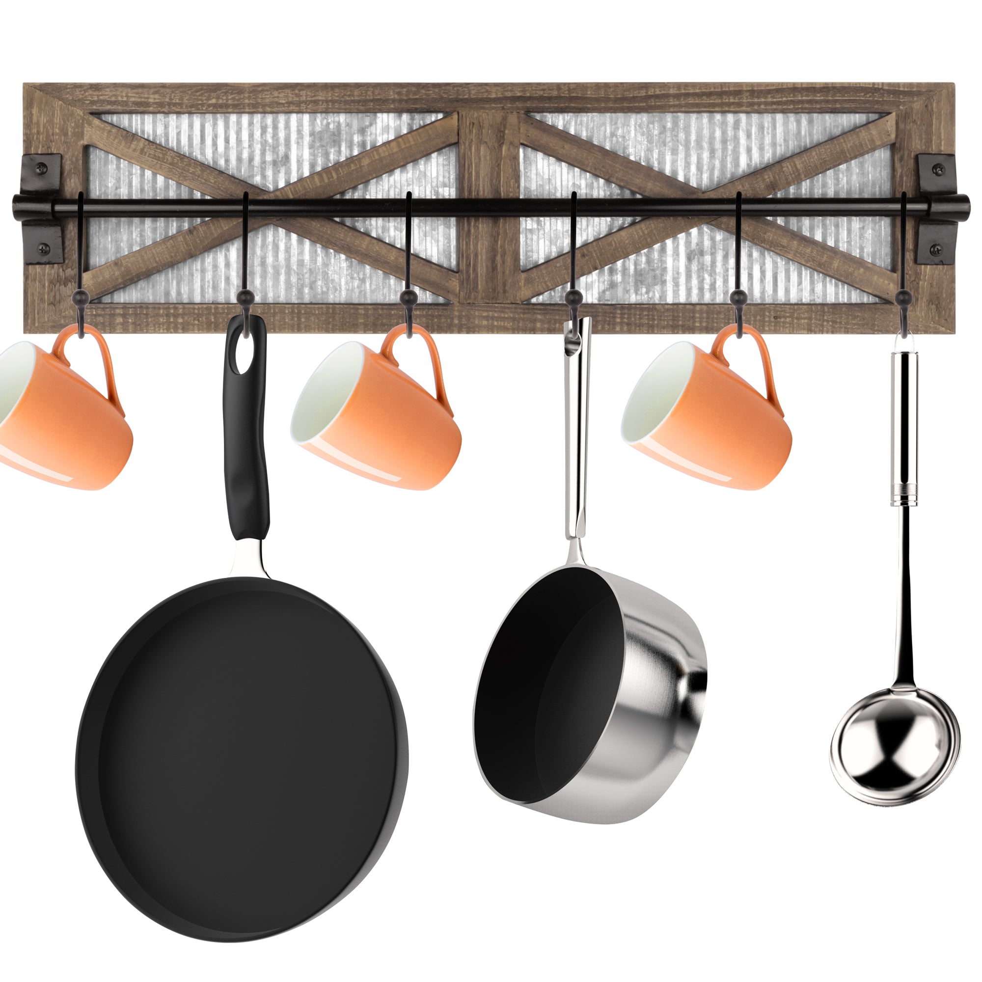 Barn Door Hanging Utensil Rack – Autumn Alley