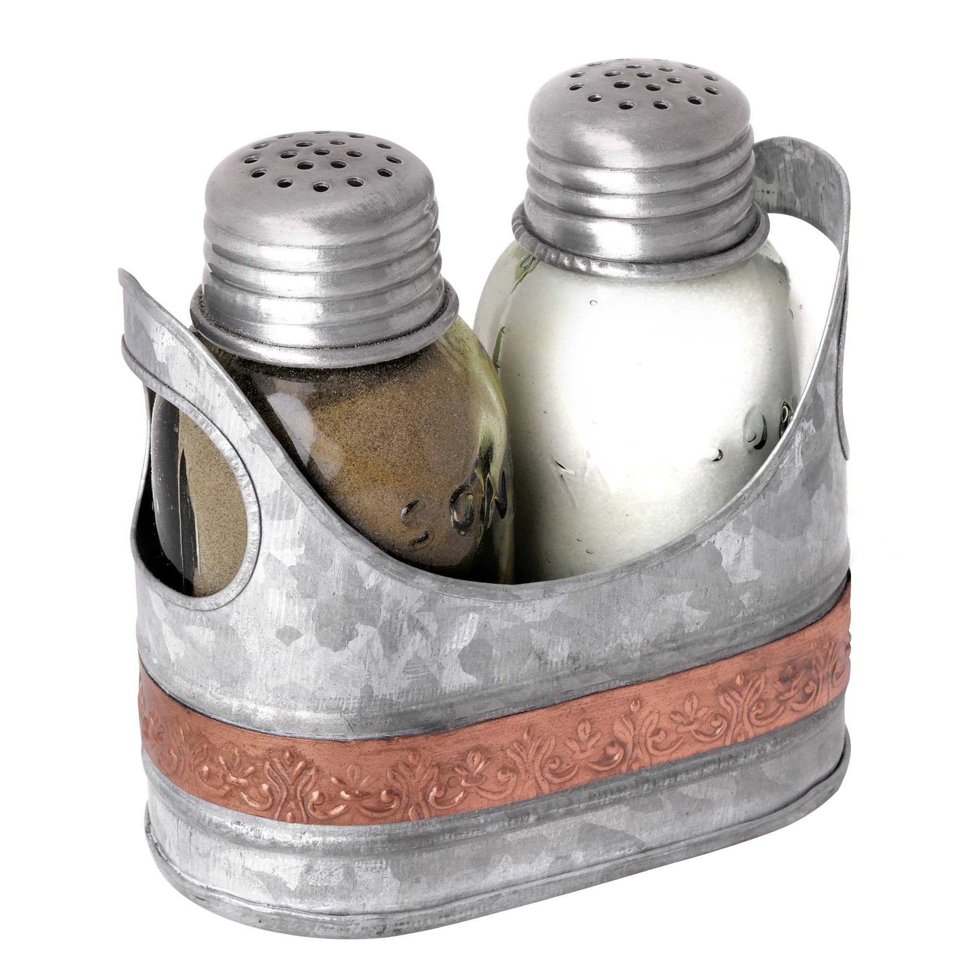 Mason Jar Salt and Pepper Shaker Set and Caddy - Farmhouse Kitchen ...